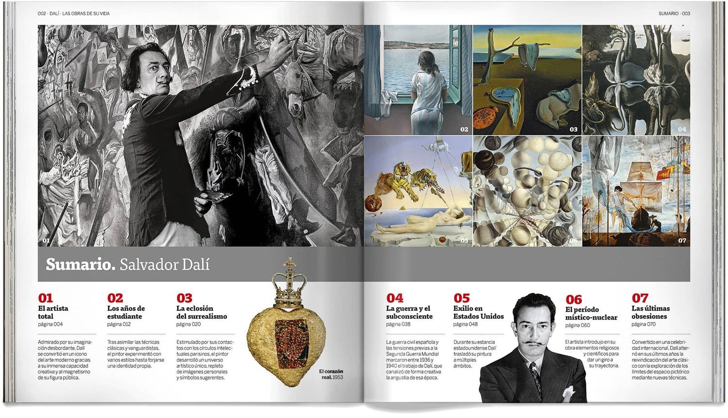 Libro Salvador Dalí, las obras de su vida