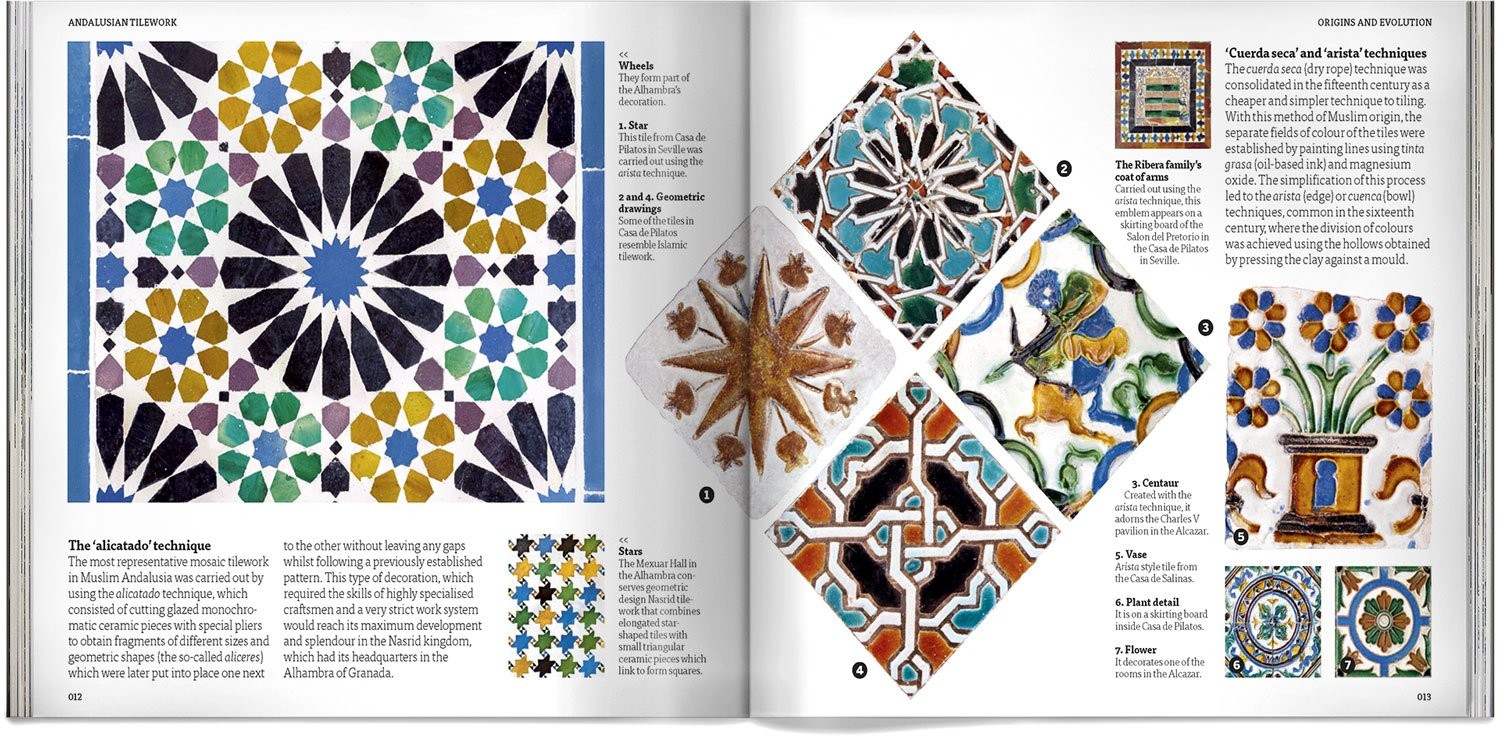 A book about Andalusian Tilework and Andalusian Ceramic work
