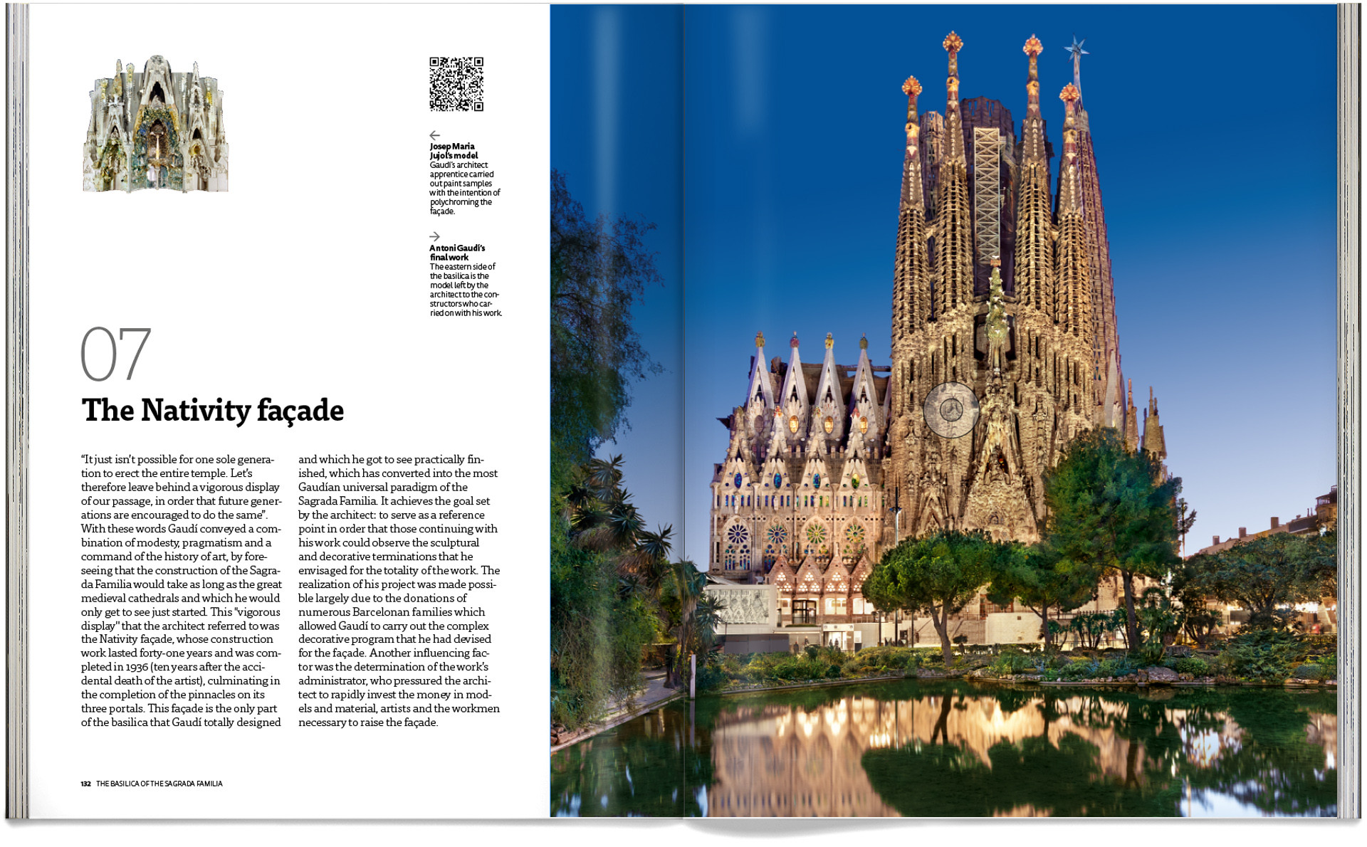 Sagrada Familia Book, a unique place by Gaudí
