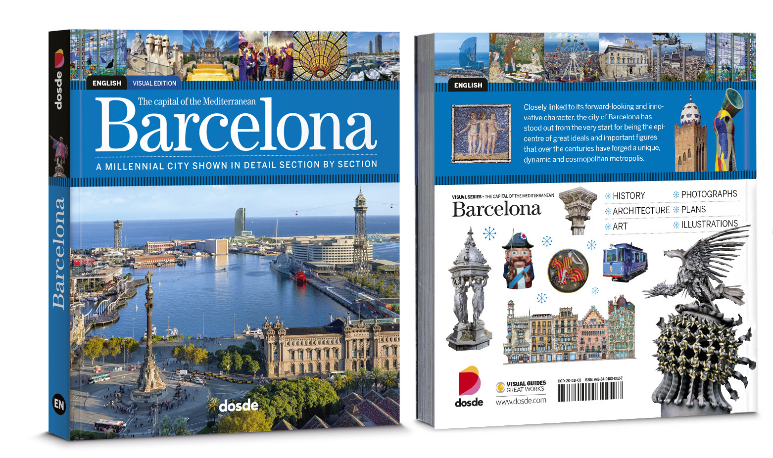 Visual Guide of Barcelona to discover the city