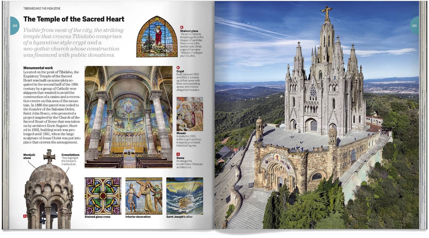 Visual Guide of Barcelona to discover the city