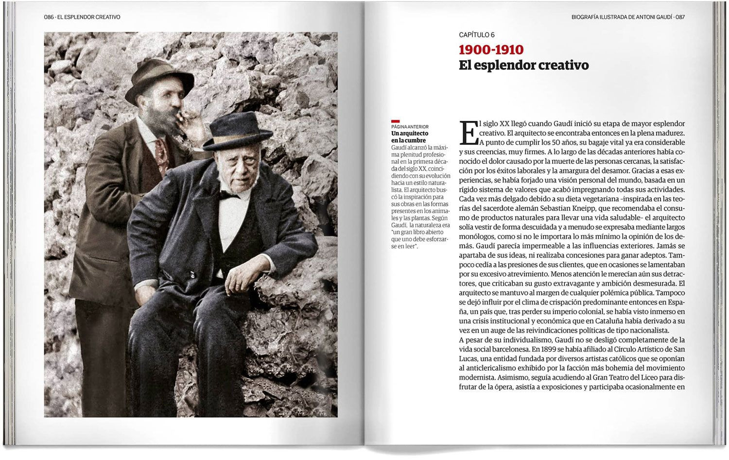 The illustrated biography of Antoni Gaudí