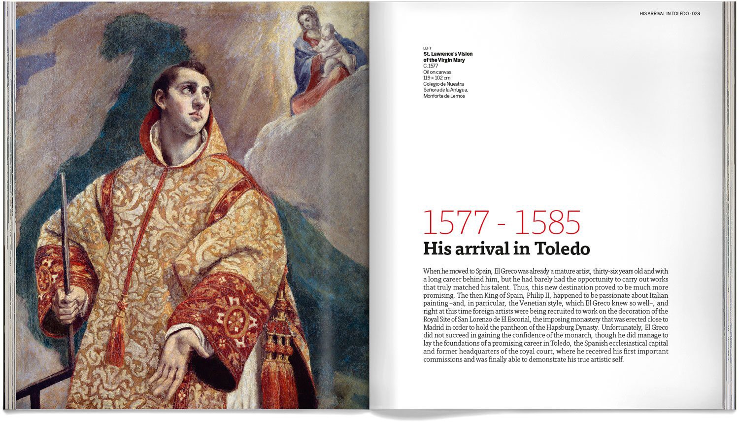 Book on El Greco, his life's work