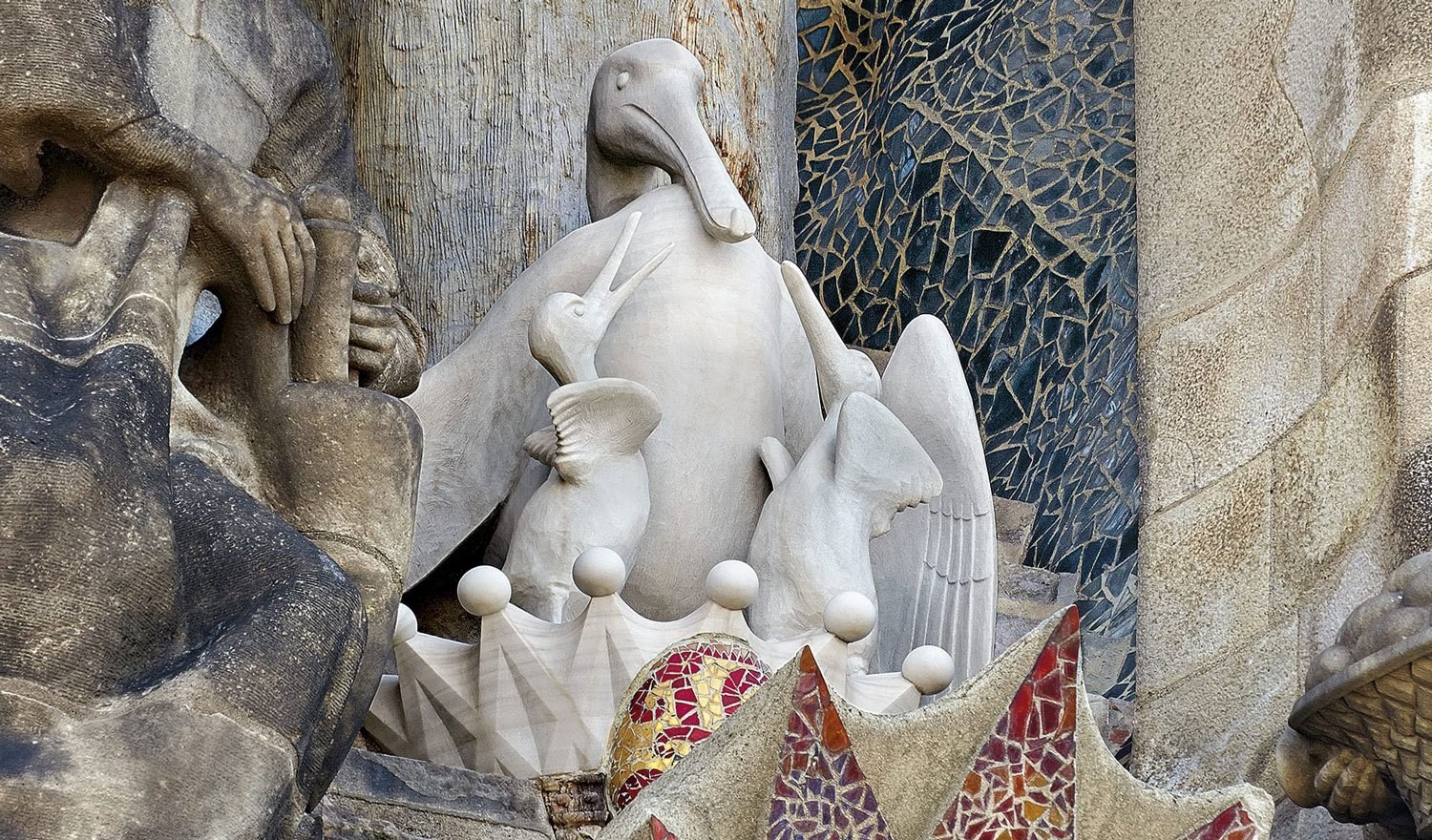 Animals On The Sagrada Familia I Spy 10 Animals At Sagrada Familia