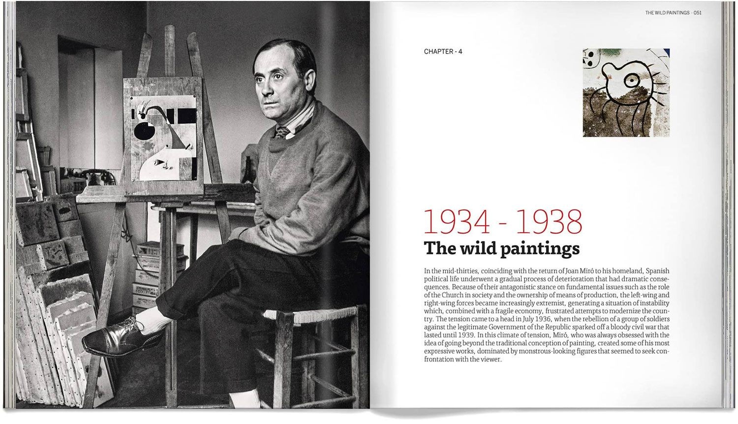 Book on Joan Miró, his life's work