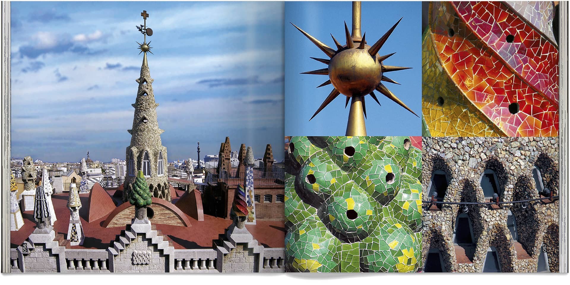 The Works of Gaudí in Barcelona, all his projects