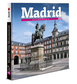Book about Madrid, a monumental city