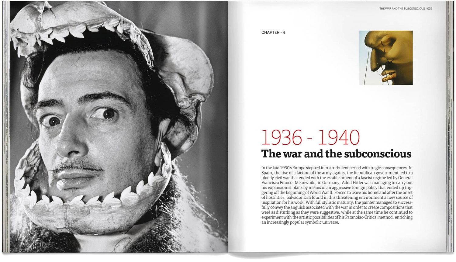 Book on Salvador Dalí, his life's work