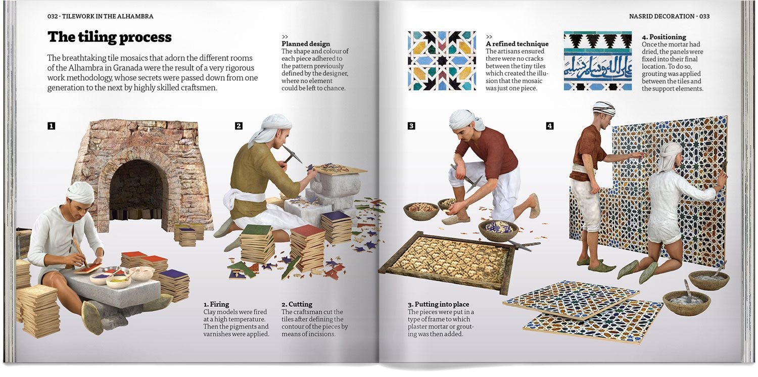 Tilework and Mosaics in the Alhambra of Granada book