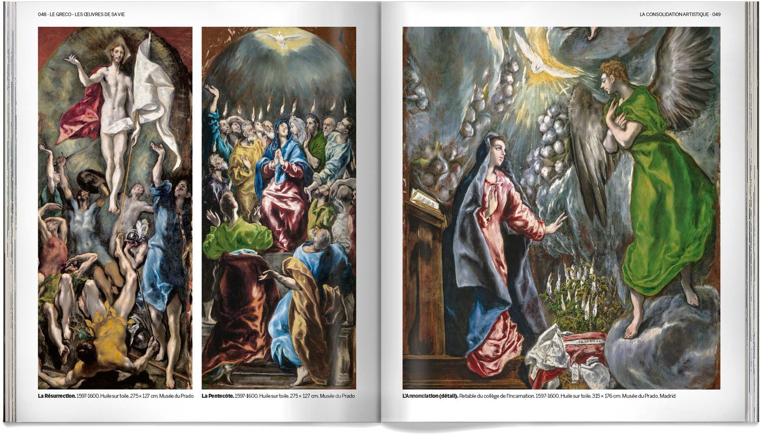 Livre Le Greco, les oeuvres de sa vie