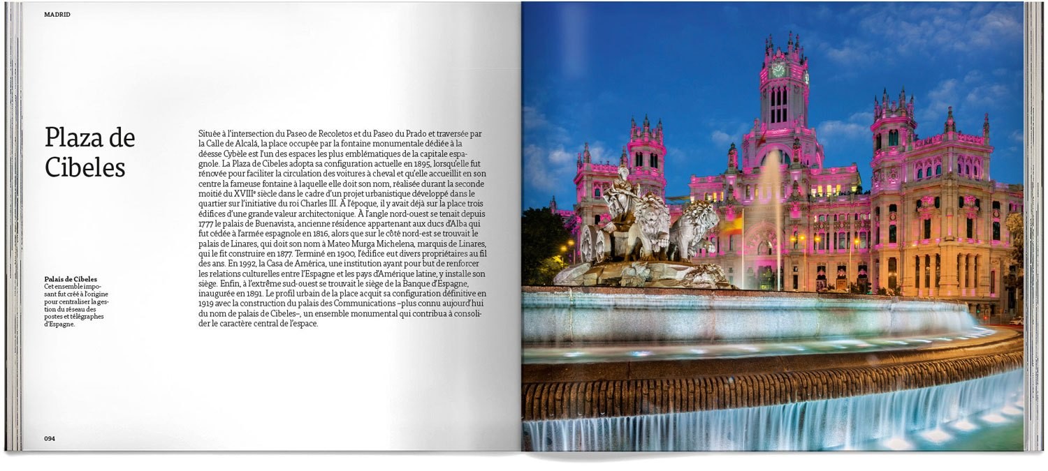 Livre de photos de Madrid, pour découvrir la ville
